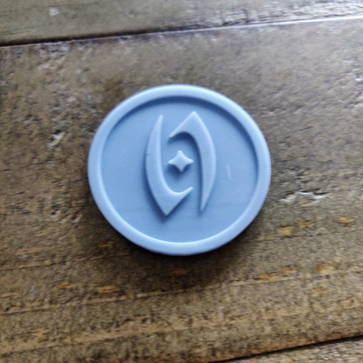 3D Printable Spell tokens by Cyril