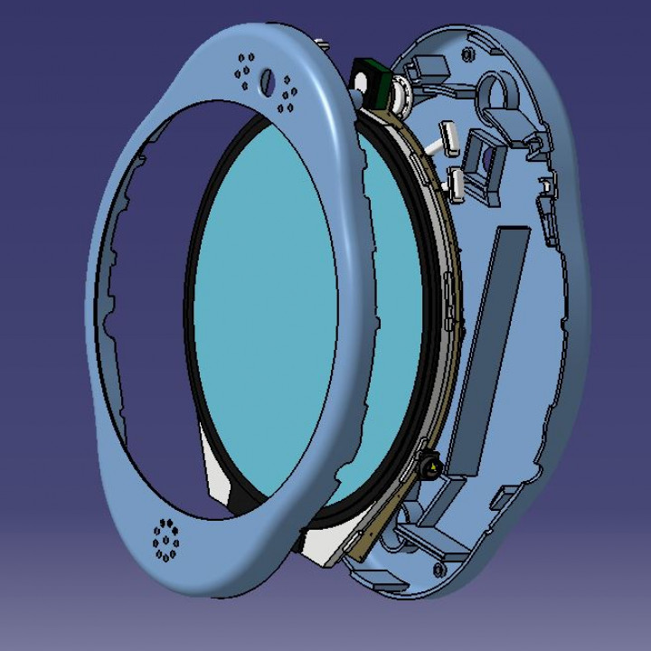 3D Printable Cyrcle Phone by Nick Eybergen