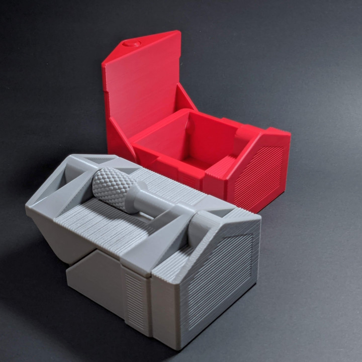 3D Printable Jupiter Box - print-in-place screw bolt closure! by ...