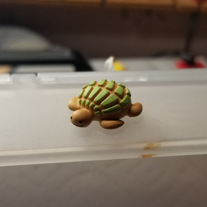3D Printable Concha Tortuga (Turtle-shaped shell-bread) by Clay Rade