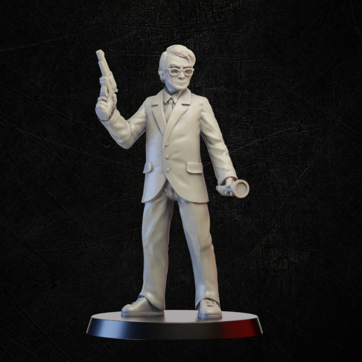 3D Printable Detective by Stanislav Kuznetsov
