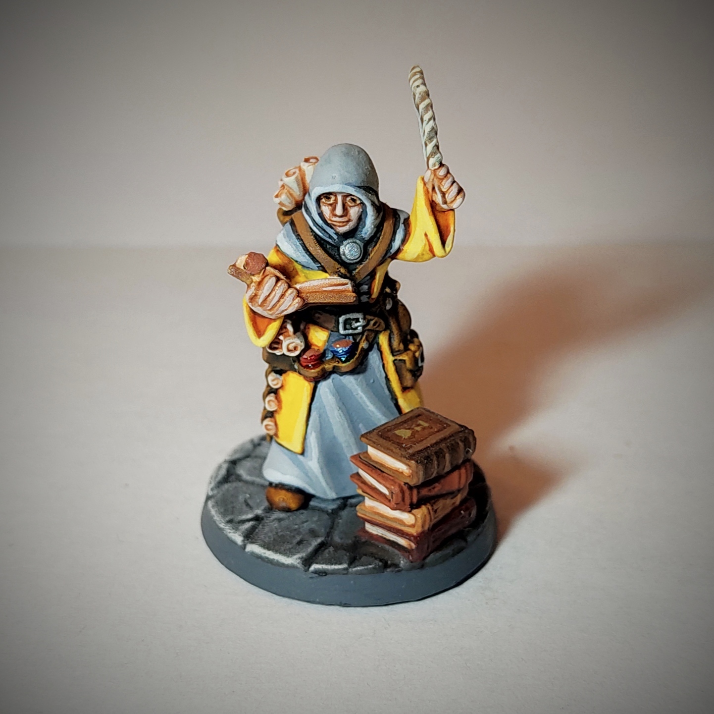 3D Printable Scroll mage by Stanislav Kuznetsov