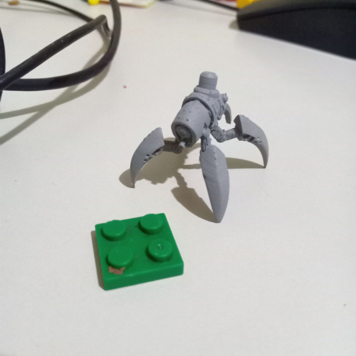 3D Printable FUKIMASA CRAWLER DRONE MK 1 by PAPSIKELS MINIATURES