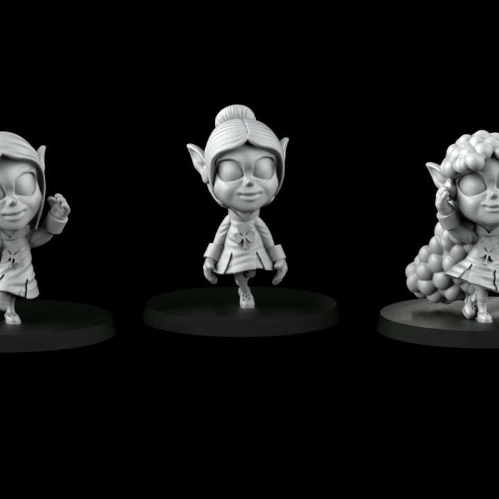 3D Printable Cheerleader St-Patrick by Crosslances