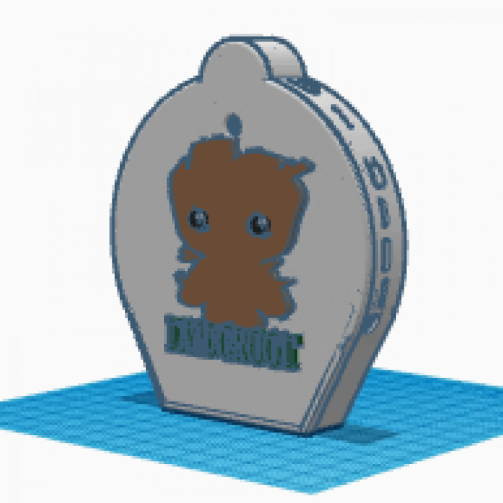 3D Printable I AM GROOT Phone case by Joseph Daley