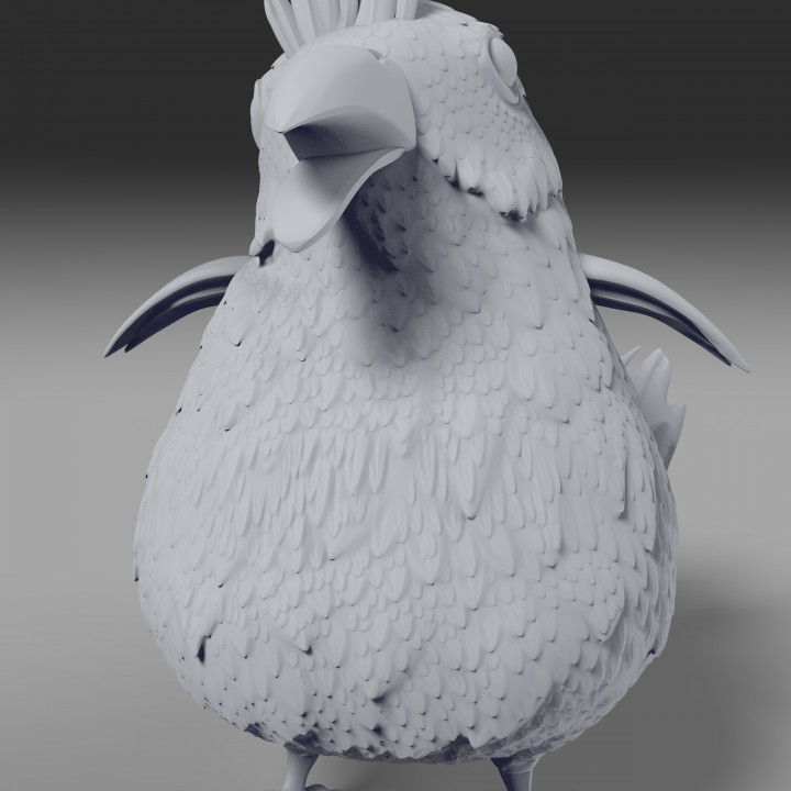 3D Printable Choookoo Birds by Clifford Erskine Art