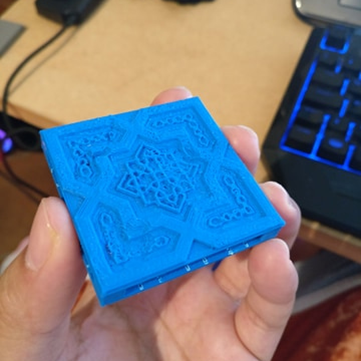 3D Printable OpenLock tile August_Patreon FREE by Mojibake Collectibles
