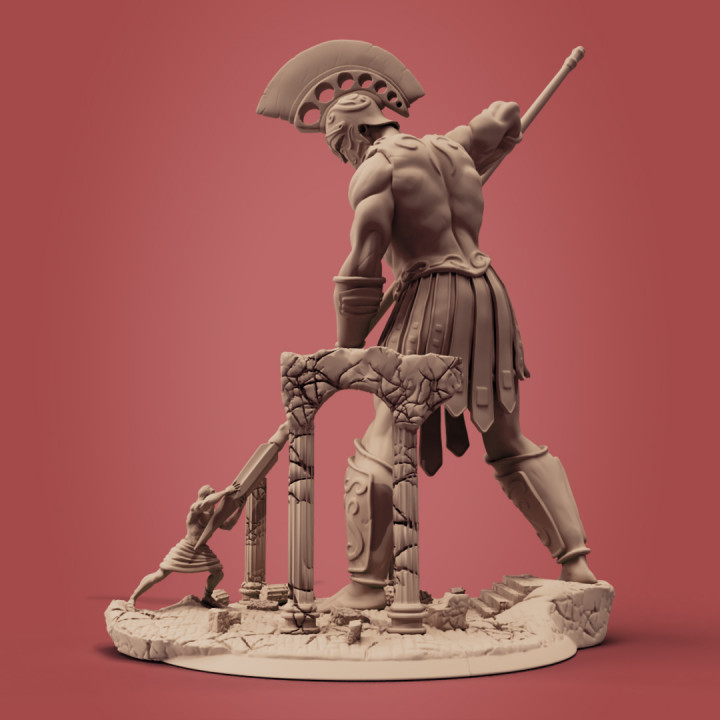 3D Printable Colossus by clynche art