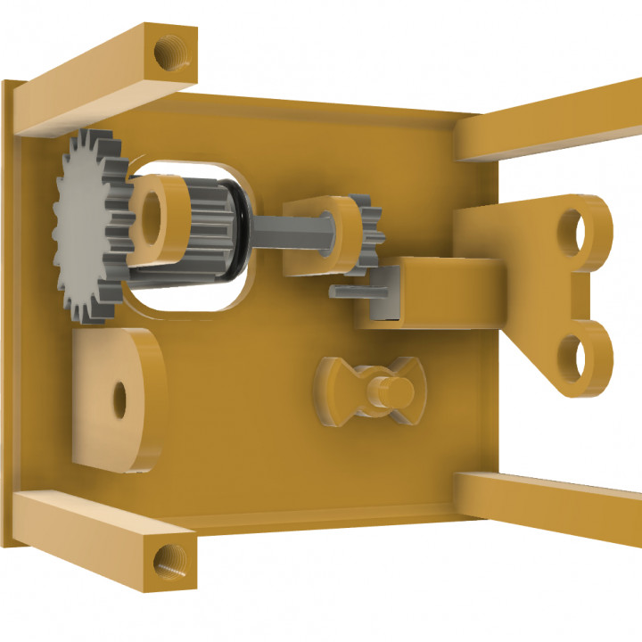 3D Printable "Rarity", a 3D Printed Automaton by Greg Zumwalt