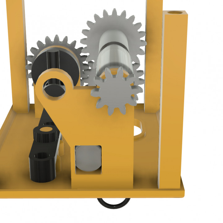 3D Printable "Rarity", a 3D Printed Automaton by Greg Zumwalt