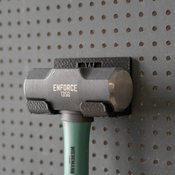 3D Printable Mini Sledgehammer Wall Mount (1350g) 032 I ENFORCE I for ...