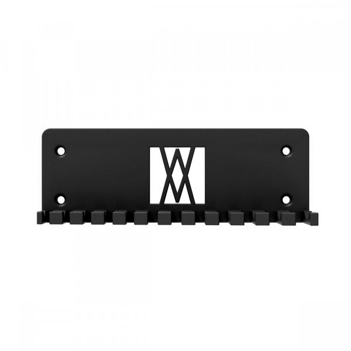 3D Printable Combination Spanner Set 12pcs metric 6-22mm Wall Holder ...