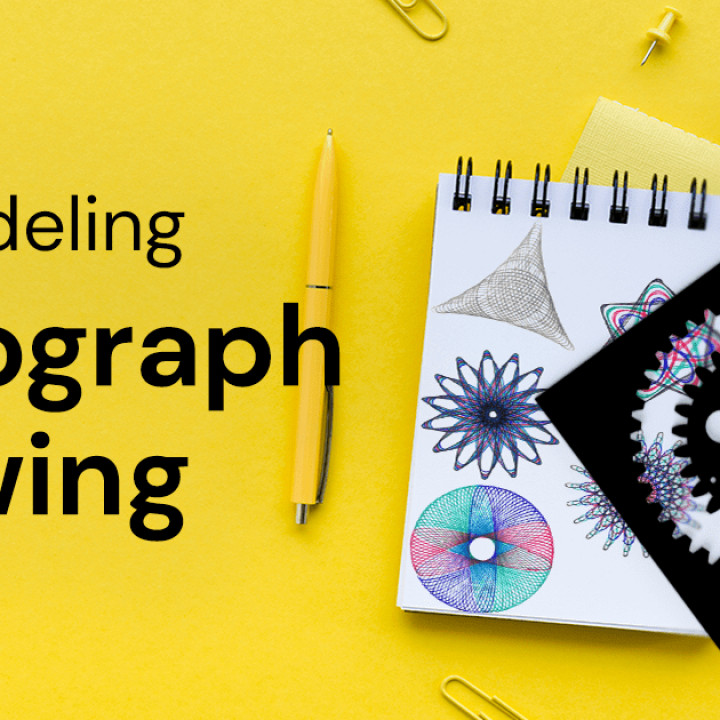 3D Printable Spirograph Drawing by SelfCAD