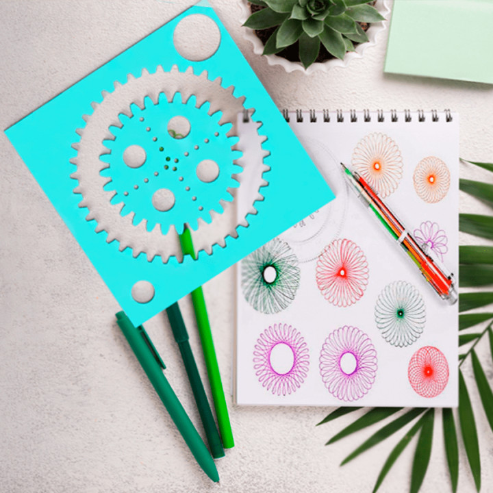 3D Printable Spirograph Drawing by SelfCAD