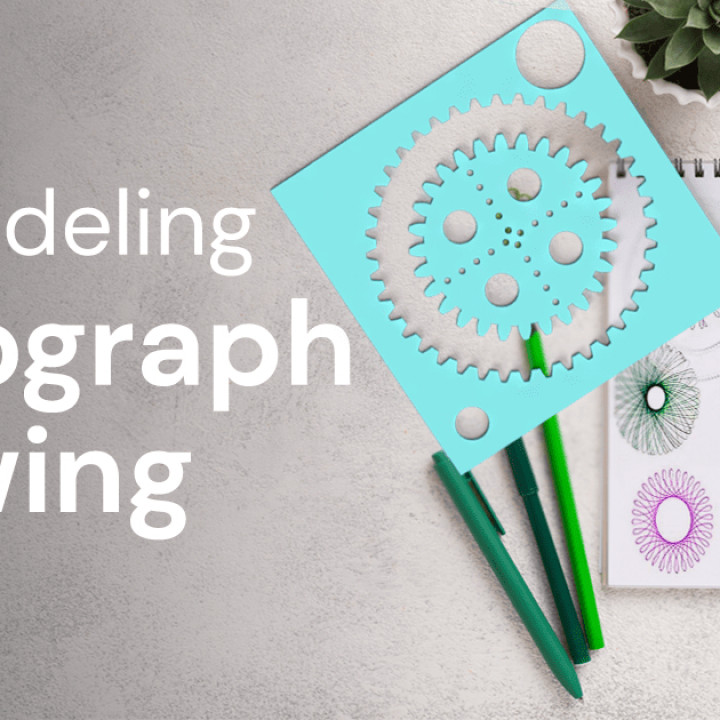 3D Printable Spirograph Drawing by SelfCAD