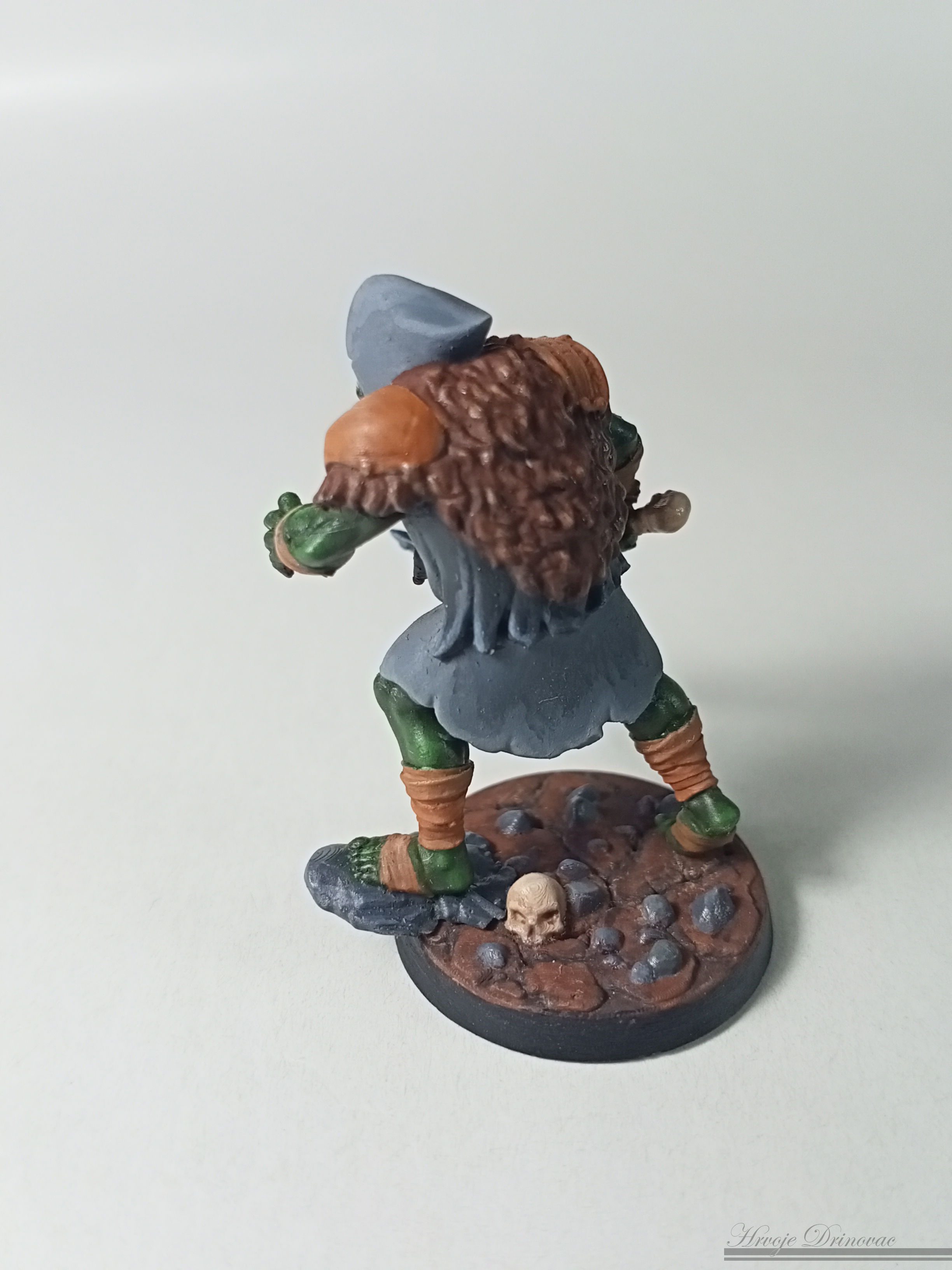 3D Printable Slice - Orc Assassin - 32mm - DnD by RN Estudio
