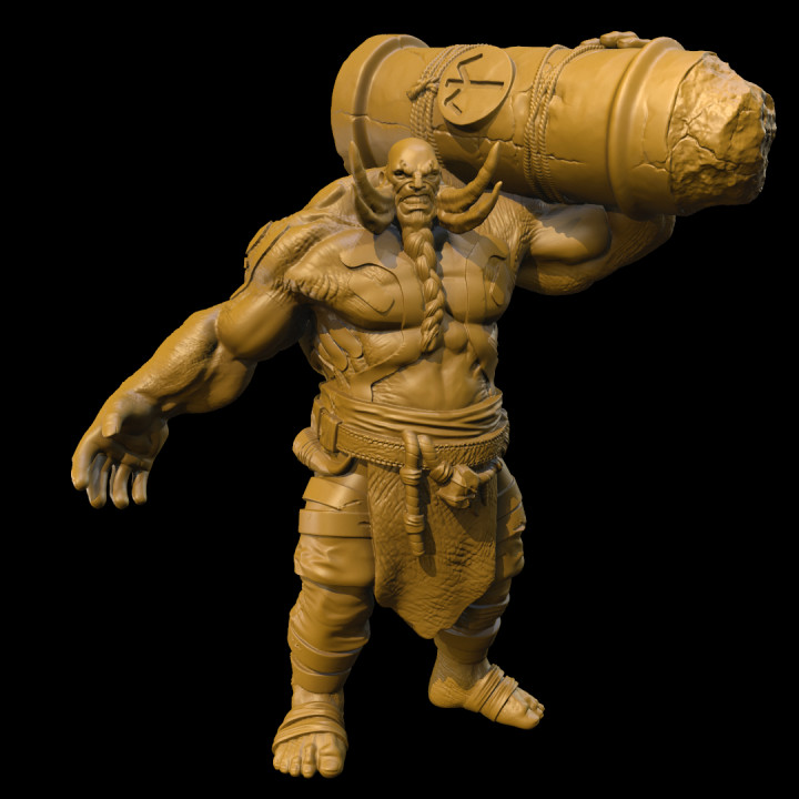 3D Printable Troll V2 by Jeremy Smith