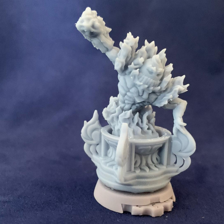 3D Printable Pyromancy counter wargames by Dragon's Lake Miniaturas
