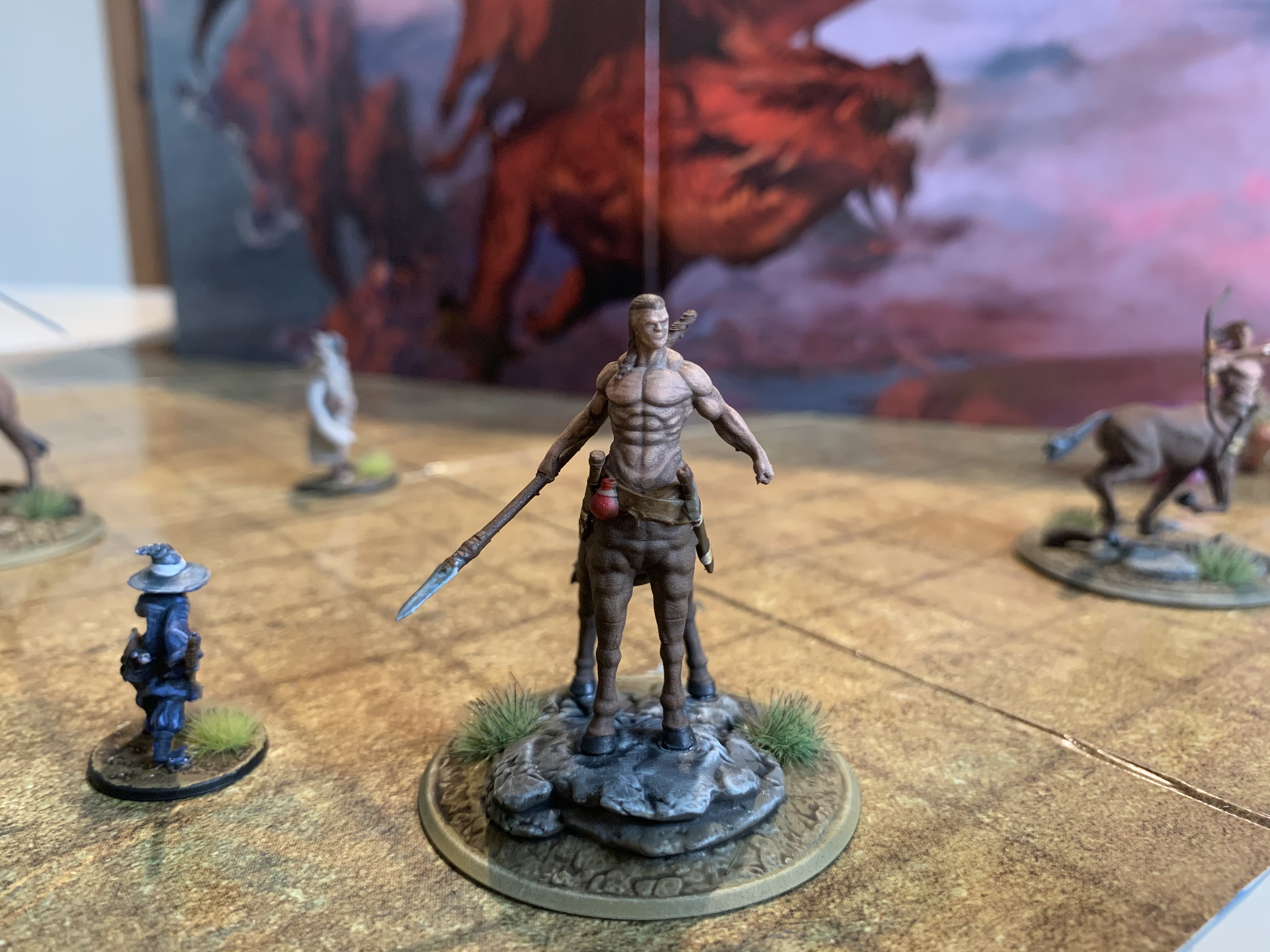 3D Printable Centaur 1 by clynche art