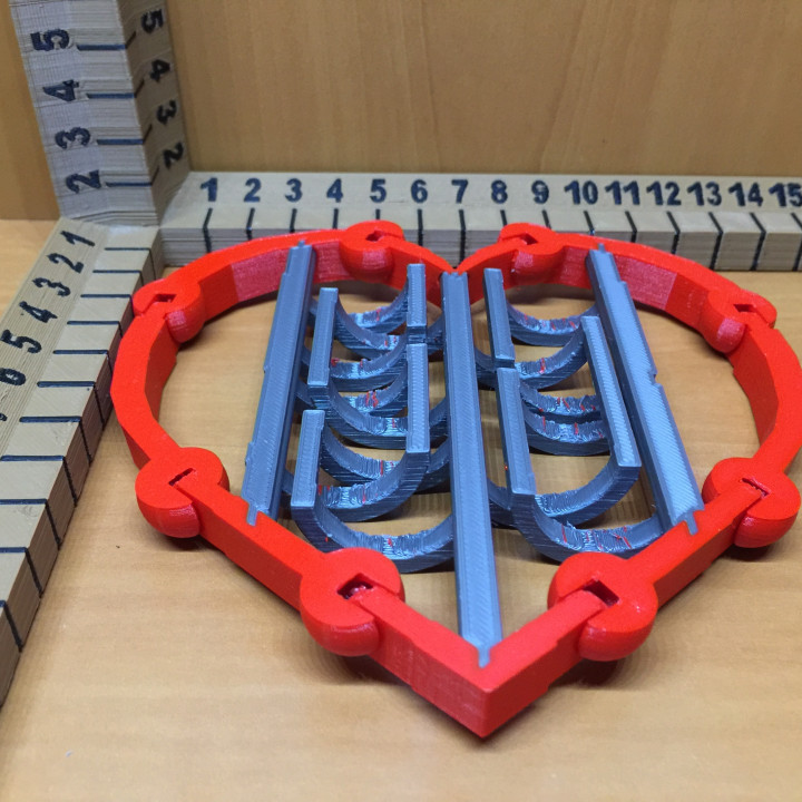 3D Printable Articulated Steampunk Heart by Star Labs 3D, LLC