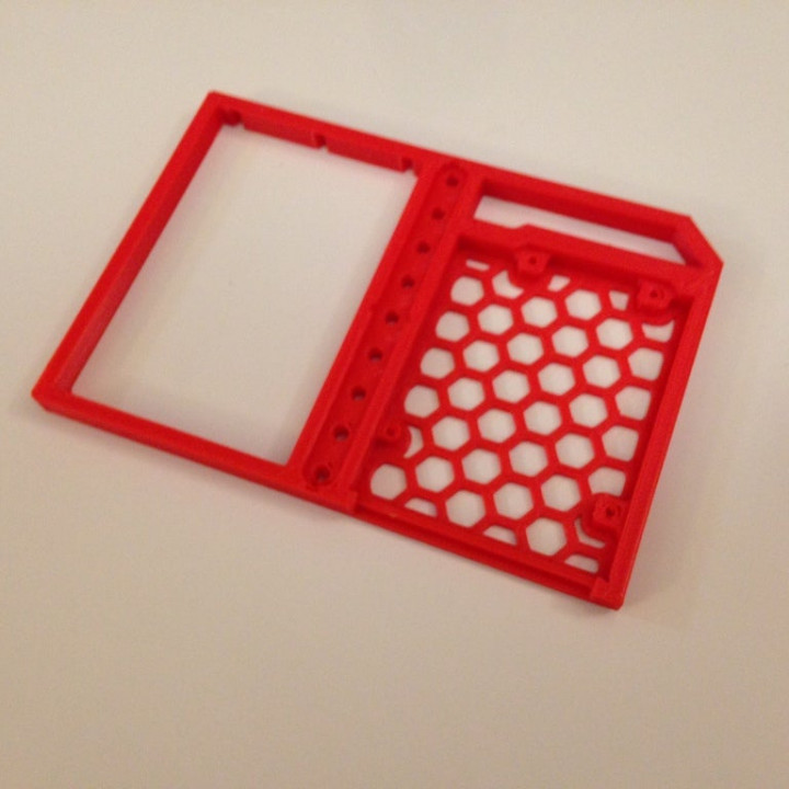 3D Printable Arduino w/Breadboard Holder by Chris Woodle