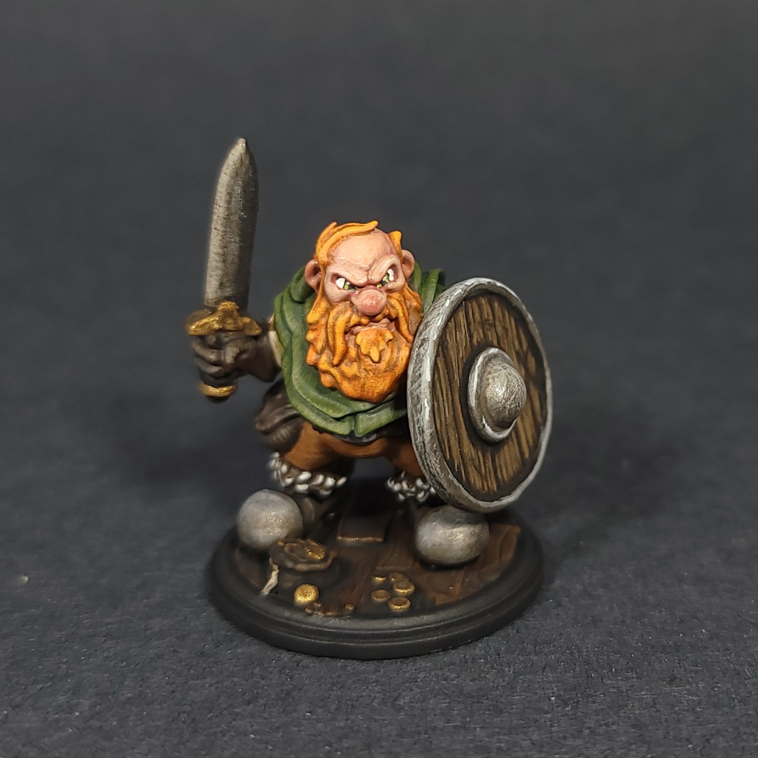 3D Printable Dwarf Ranger Multi Part Kit by Warp Miniatures