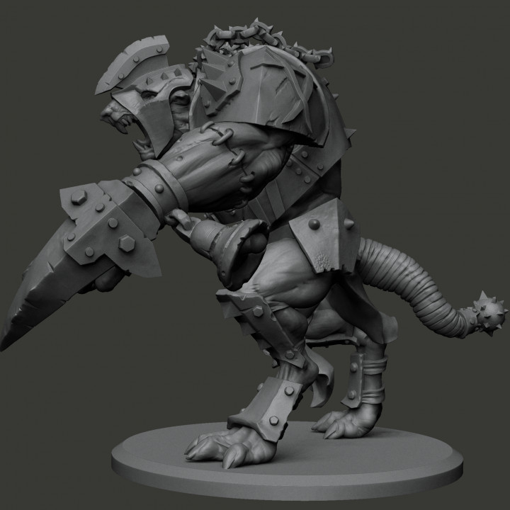 3D Printable Rat Ogre by Robert Kurek