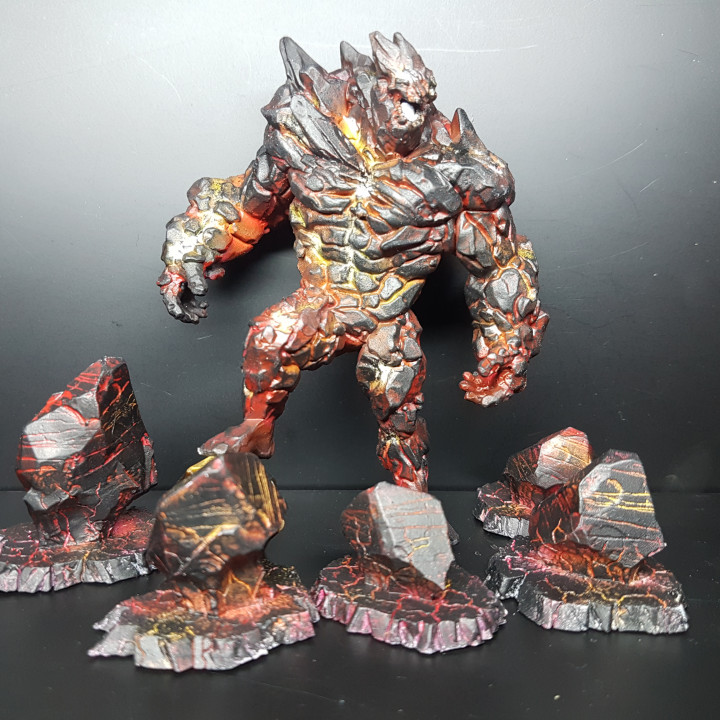 3D Print of Magma Elemental by janhartmann