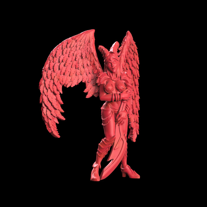 3D Printable Fallen angels by Crosslances