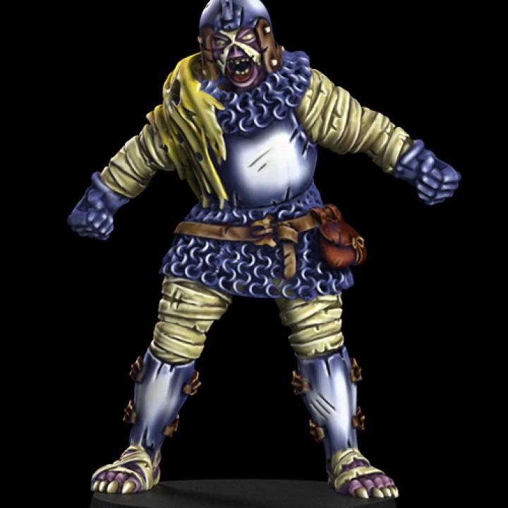 3D Printable Medieval Mummy 1 by Crosslances