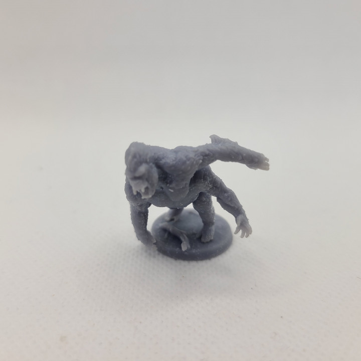 3D Print of Girallon Walking Pose #3 by BaconuCrazy