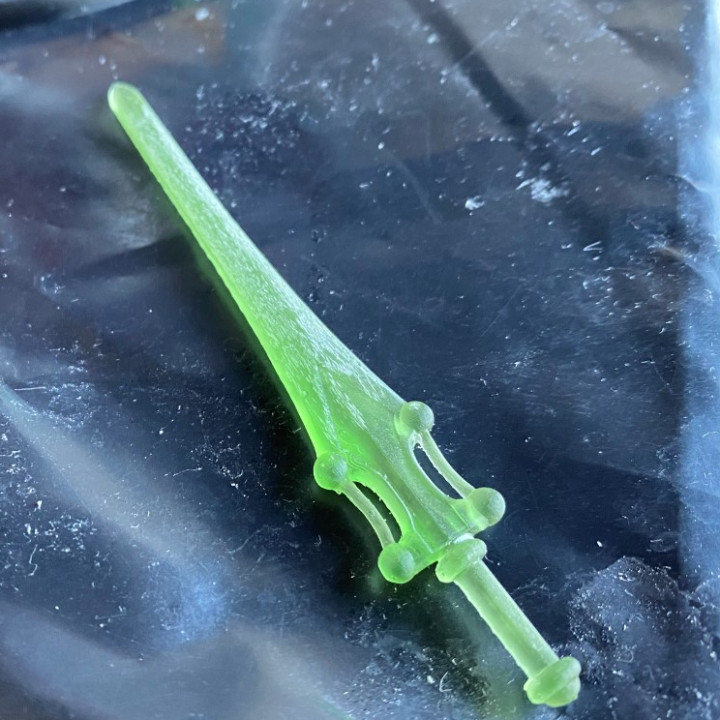 3D Printable He-Man's sword by Michael Tran