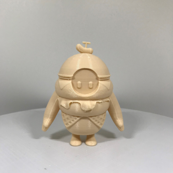 3D Printable Fall Guys Burger by Troy Slatton