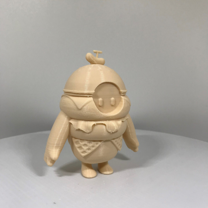 3D Printable Fall Guys Burger by Troy Slatton