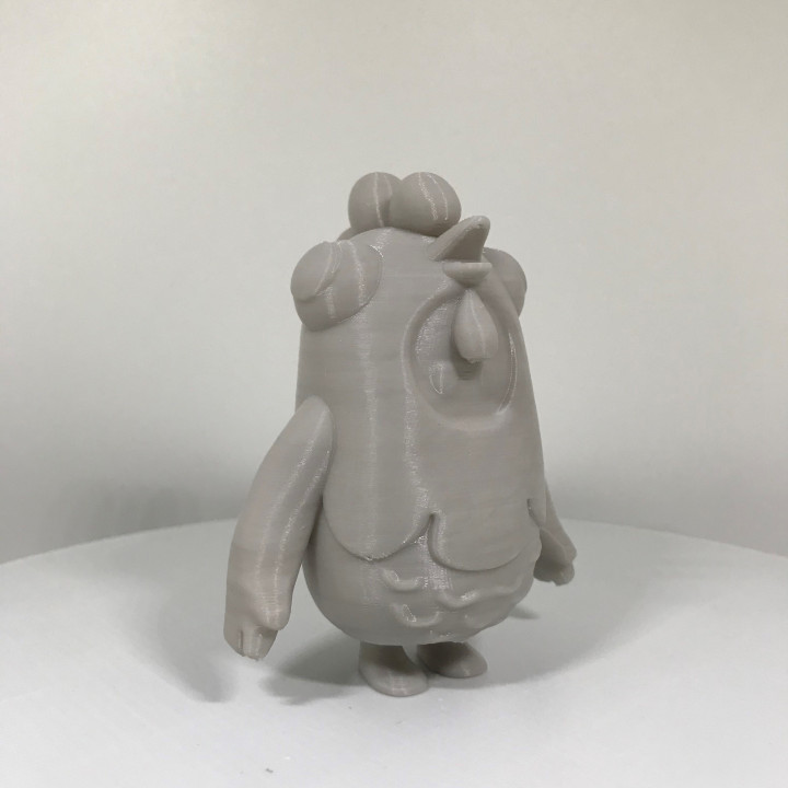 3D Printable Fall Guys Chicken by Troy Slatton