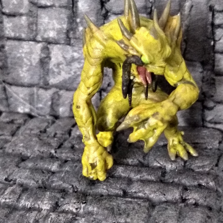 3D Print of Scrag/Aquatic Troll by baldrage