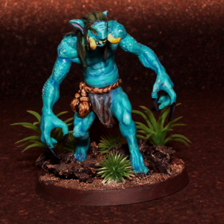 3D Print of Scrag and Troll Pack (Aquatic Troll and Forest Troll) Da ...