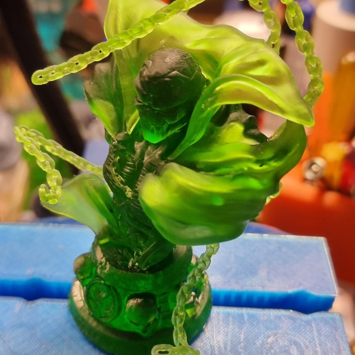 3d Print Of Spawn Bust Fan Art By Redwraith323