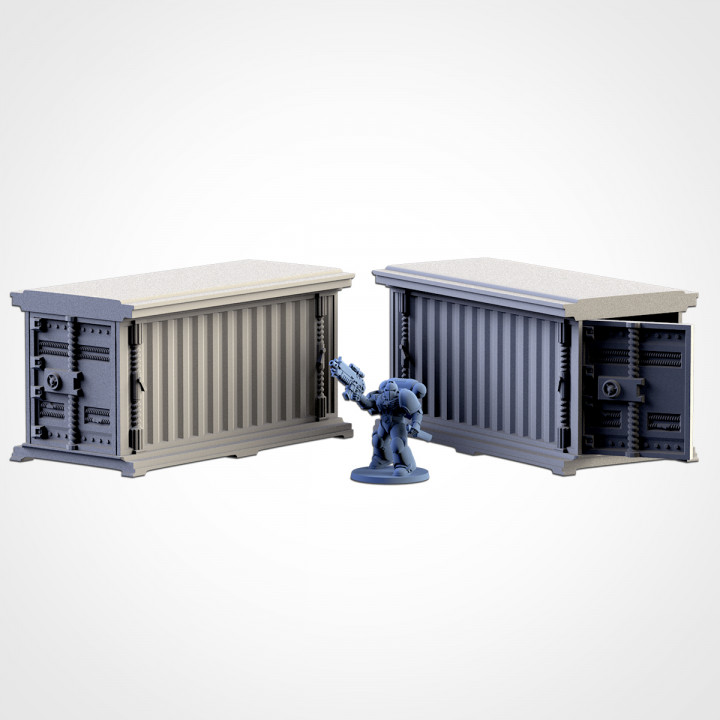 3D Printable CONTAINERS by Txarli Factory