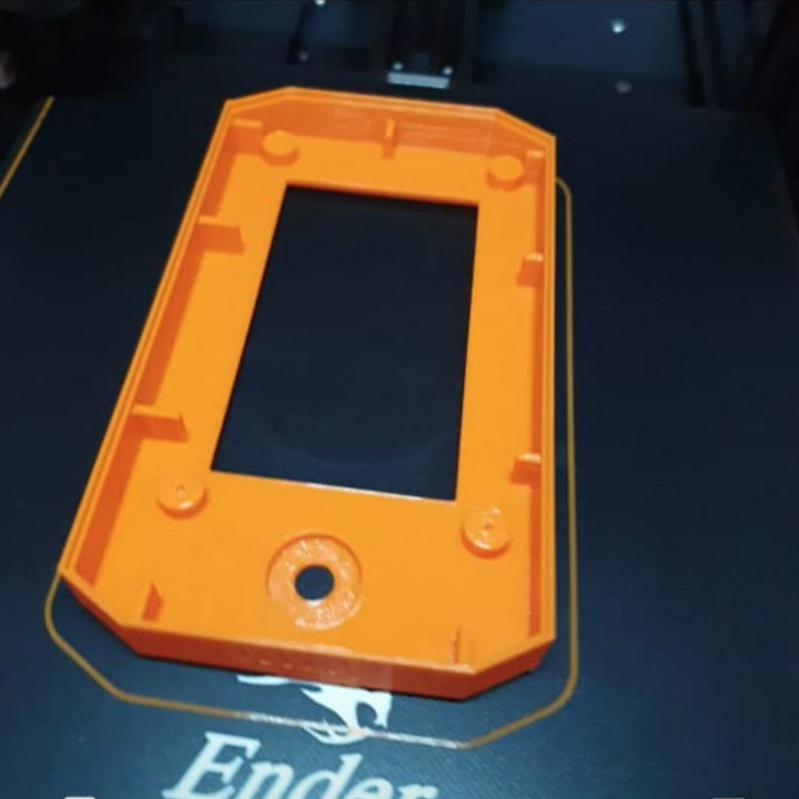 3D Printable Screen Cover Ender 3V2 by Leonard