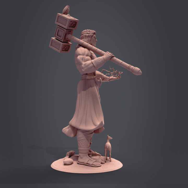 3D Printable The Empyrean titan by clynche art