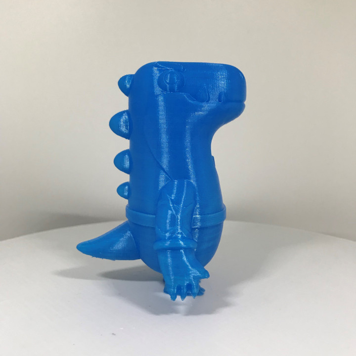 3D Printable Fall Guys T-Rex by Troy Slatton