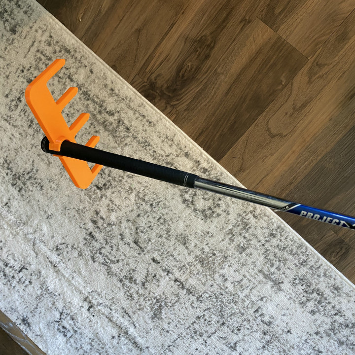 3D Printable Golf Club Rake by Brendan Duffy