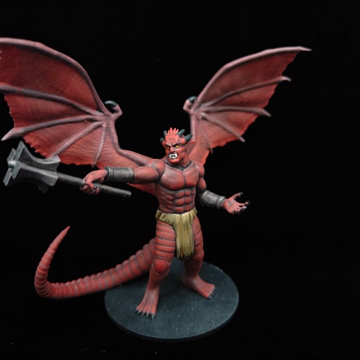 3D Print of Pit Fiend Updated by mar3ek