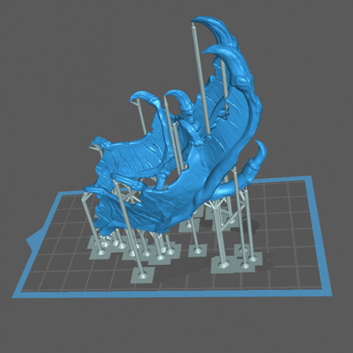 3D Printable Zaya- Demon form (Pre-supported) by Mojibake Collectibles