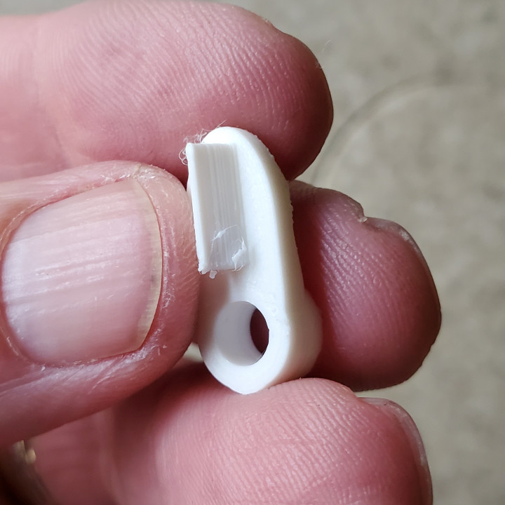 3D Printable Camper Screen Door Window Clip by Ron