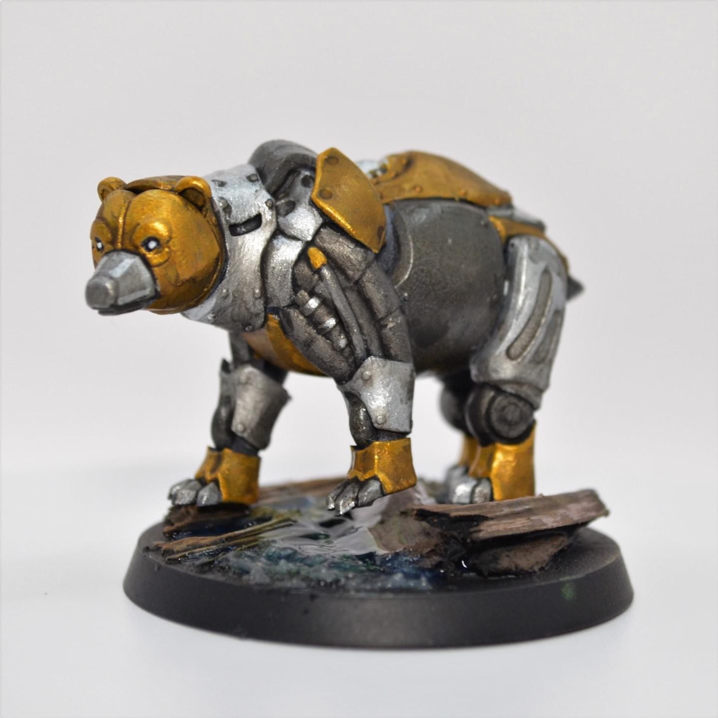 3D Printable Mechanimals - Bear by Sordane Publishing