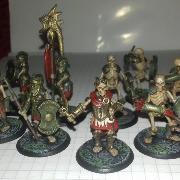 3D Printable Skeleton Horde for Dungeons and Dragons !FREE! by ...