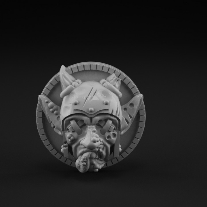 3D Printable Knockout token by Crosslances