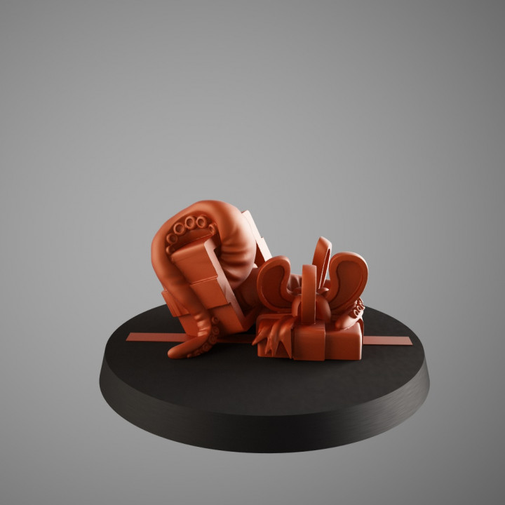 3D Printable Evil christmas gift by Crosslances